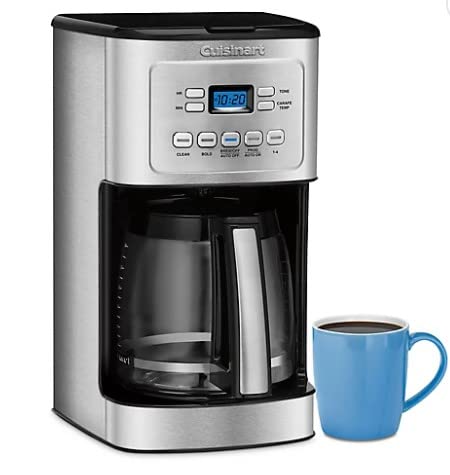 Cuisinart 14-Cup Programmable Coffee Maker with Hotter Coffee Option (Renewed)