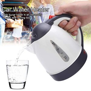 Kettle Electric- Portable 1000ml 12V Travel Car Truck Kettle Water Heater Bottle for Tea Coffee Making