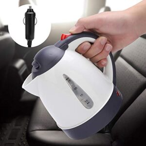 Kettle Electric- Portable 1000ml 12V Travel Car Truck Kettle Water Heater Bottle for Tea Coffee Making