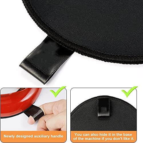 Stand Mixer Sliding Mat for Kitchenaid Mixer, Mixer Mover Slider Mat Compatible with Kitchenaid 4.5-5 Qt Tilt-Head Stand Mixer, Coffee Maker Slider Mat Kitchen Appliances with 2pc Cord Organizers