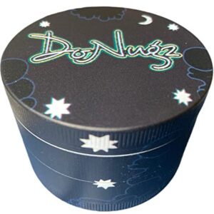 Kitchen Grinder 2.5 Inch 4 Piece - DoNugz Black Cloudz Edition