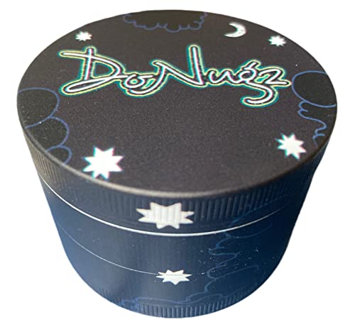 Kitchen Grinder 2.5 Inch 4 Piece - DoNugz Black Cloudz Edition