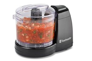 toastmaster tm-61mc 1.5 cup one-touch mini food chopper, black