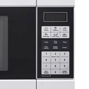 Avanti 0.9 cu. ft. 900 watts Microwave Oven Counter Top Touch pad 10 Power Level, 6 one-touch, Speed defrost setting, Cook/defrost by weight, Digital clock/timer, Child safety lock, in White (MT91K0W)