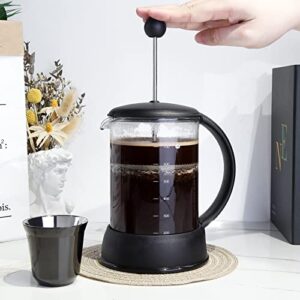 Easyworkz Eclipse French Press 27 oz Coffee Tea Maker with Borosilicate Glass