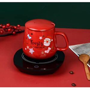 Coffee Mug Warmer, Auto On/Off Gravity-Induction Coffee Mug Cup Warmer for Desk