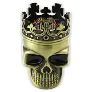 vickydge skull grinder, spice grinder gift, 1.7 inch