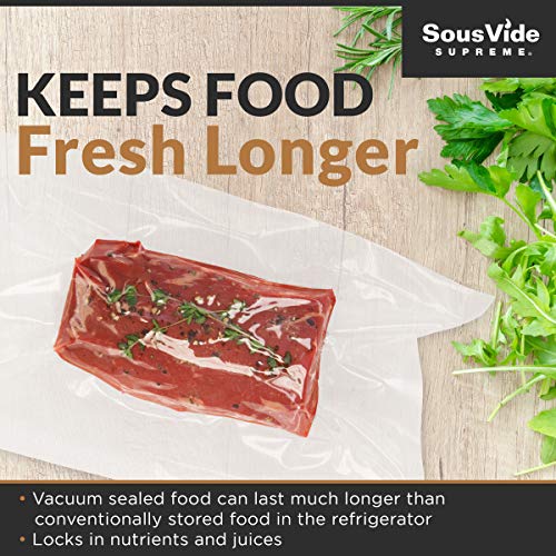 SousVide Supreme Vacuum Seal Cooking Pouches, 11x16 inches,1 Gallon, 25 Pouches