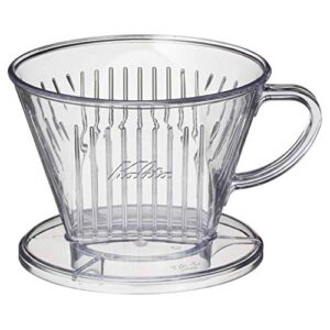 kalita #05001 coffee dripper, plastic, for 2-4 people, 102-d