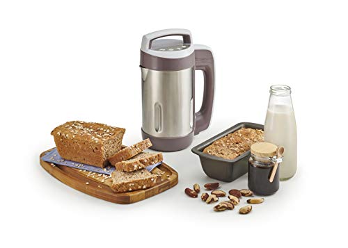 Vegan Revolution Vegan Milk Machine | Make Vegan Milk From Nuts, Grains, or Seeds Like Almonds, Soy, Coconuts, Rice, Oats, and More | Includes Recipe Guide & Stainless Steel Blades | Nut Milk Makers