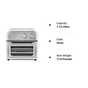 Cuisinart Air Fryers (AFR-25-Silver) (Renewed)