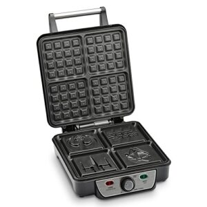 Star Wars 4-Waffle Maker, Black