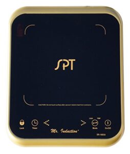 spt sr-1883g 1650w induction cooktop, gold