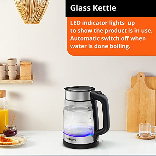 Krups Glass Kettle 1.7 Liters