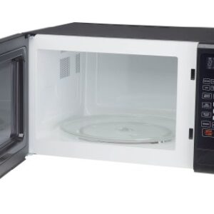 Magic Chef Black 1.1 Cu. Ft. 1000W Countertop Microwave Oven with Push-Button Door