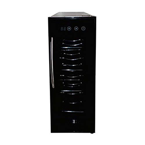 Koblenz EVFK-04 4-Bottle Free Standing Single Zone Fridge and Chiller Wine Cooler, One Size, Black