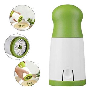 Herb Grinder Spice Mill Parsley Shredder Chopper Vegetable Cutter Garlic Coriander Spice Grinder Kitchen Accessories