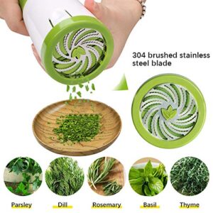 Herb Grinder Spice Mill Parsley Shredder Chopper Vegetable Cutter Garlic Coriander Spice Grinder Kitchen Accessories