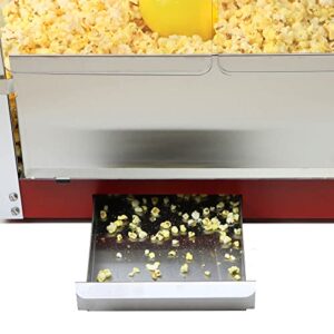 Paragon Theater Pop 8 Ounce Popcorn Machine for Professional Concessionaires Requiring Commercial Quality High Output Popcorn Equipment, Red