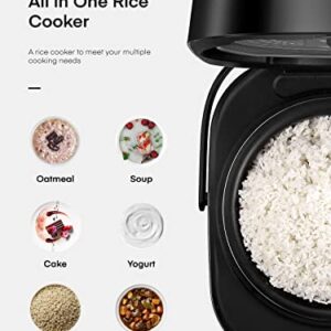 Rice Cooker, 10-Cups(Uncooked) Rice Maker, 4.5Qt Non-Stick Inner Pot, 12 in 1 Digital Electric Rice Cooker with 24 Hour Delay Timer&Auto Keep Warm Function, Recipe for Soup, Stew, Grain, Oatmeal