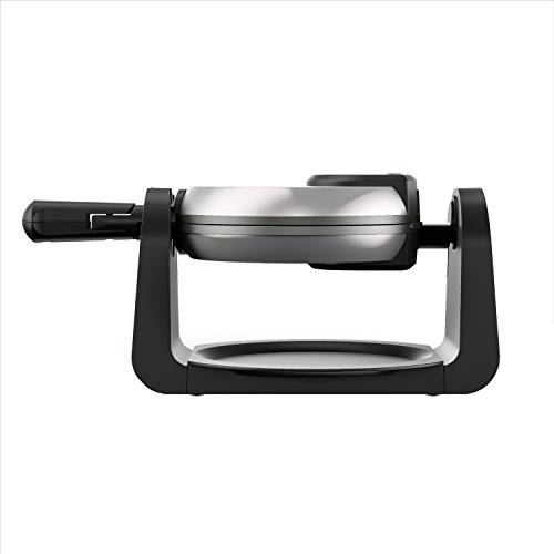 BLACK+DECKER Flip Waffle Maker, Silver, WM1404S