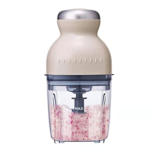 Small Food Processor with 4 Cup capacity.Mini Food Chopper Blender Electric Chopper For Meat & Vegetable Chopper for Dicing, Mincing, and Puree with 4 Sharp Blades