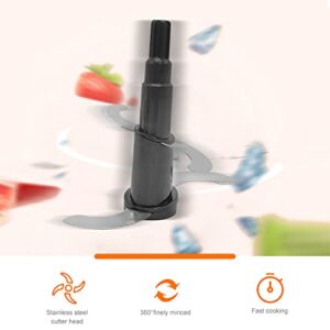 Small Food Processor with 4 Cup capacity.Mini Food Chopper Blender Electric Chopper For Meat & Vegetable Chopper for Dicing, Mincing, and Puree with 4 Sharp Blades