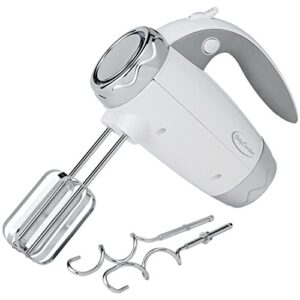 betty crocker 7-speed power up hand mixer, white, bc-2205c