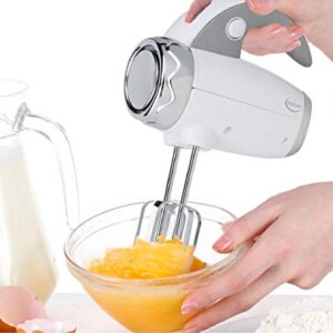 Betty Crocker 7-Speed Power Up Hand Mixer, White, BC-2205C