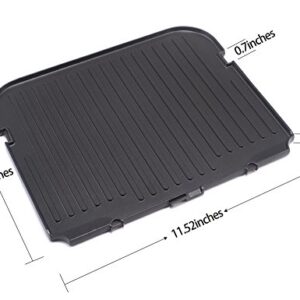 UsKitchen Reversible Grill/Griddle Plate for Cuisinart Griddler GR-4N 5-in-1