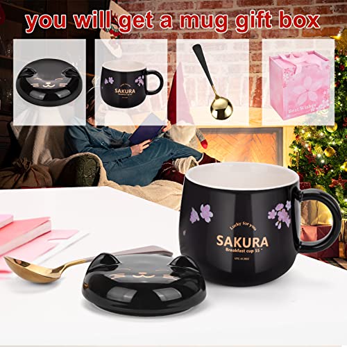 PUSEE Coffee Mug Warmer & Mug Set, Cute Coffee Cup Warmer for Desk Home Office Use Coffee Gifts Valentine's Day Gift Heating Coaster