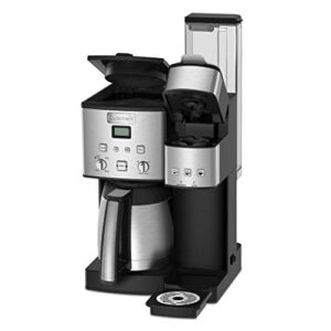 Cuisinart SS-20P1 10-Cup Thermal Coffeemaker and Single-Serve Brewer Coffee Center & SS-20P1 10-Cup Thermal Coffeemaker and Single-Serve Brewer Coffee Center, Glass, Stainless Steel