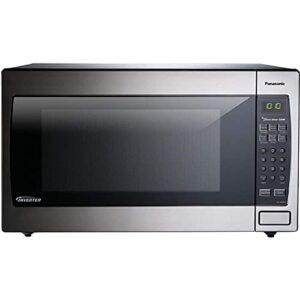 panasonic 2.2 cu. ft. 1250w genius sensor countertop/built-in microwave oven with inverter technology