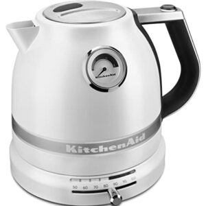 KitchenAid Pro Line Series Electric Kettle KEK1522FP, 1.5 L, Frosted Pearl White