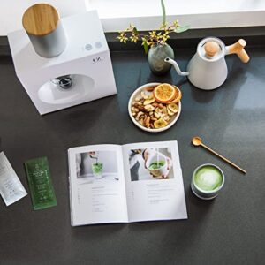 Cuzen Matcha Maker Starter Kit, an Innovative At-home Matcha Machine that Produces Freshly Ground Matcha from Organic Shade-grown Japanese Tea Leaves