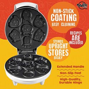 Animal Waffle Maker - Kids Waffle Maker and Mini Pancake Maker with 7 Fun Animal Face Waffle Maker Shapes - Easy to Use Non-Stick Electric Griddle Mini Waffle Maker by Tettonia