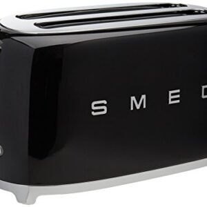 Smeg 4-Slice Toaster Black