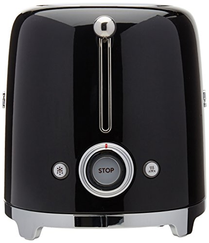 Smeg 4-Slice Toaster Black