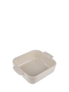 peugeot appolia individual petite square oven baking dish, 5″ x 5″, ecru