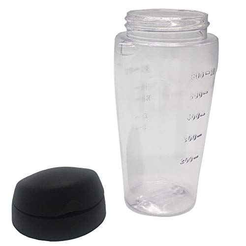 Joystar 2 piece Blender Smoothie bottle cup with lid for Oster Blender Blend-N-Go Smoothie blender or Cup for Oster Classic Series blenders(2, PETG)