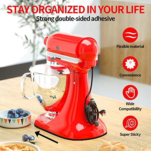 Appliance Cord Organizer Kitchenaid Stand Mixer Sliding Mat Mover For Kitchenaid 4.5-5 Qt Stand Mixer Cord Winder