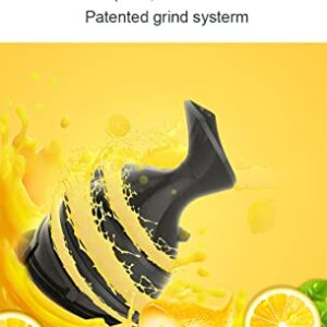 Cold Press Juicer, Qvin Slow Masticating Juicer Machines with Big Wide Chute, Nutrient Electric juicer machines Vegetable And Fruit, slow Juicer Machine BPA-Free, Easy to Clean，extractor de jugos y vegetales