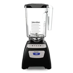 blendtec classic 570 blender, 90 oz wildside+ jar – kitchen blender – black