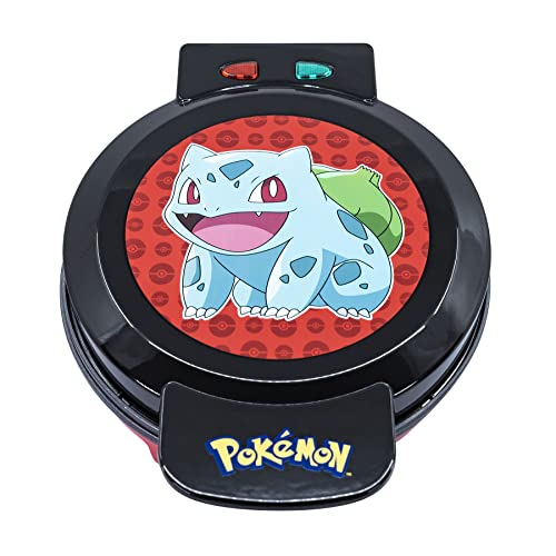 Uncanny Brands Pokémon Bulbasaur Waffle Maker - Make Bounty Bulbasaur Waffles - Kitchen Appliance