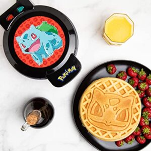 Uncanny Brands Pokémon Bulbasaur Waffle Maker - Make Bounty Bulbasaur Waffles - Kitchen Appliance