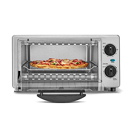 BELLA 4 Slice Countertop Toaster Oven, 1000 Watt Quartz Element