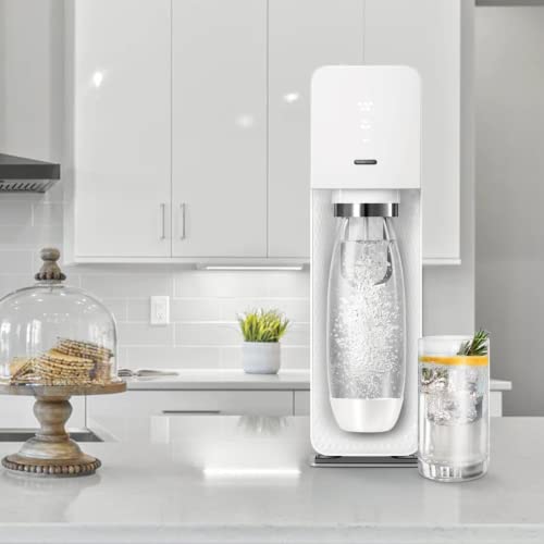 SodaStream Source Sparkling Water Maker ,60L CO2 ,White 1L Bottle, White