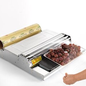 VisionTechShop CW-500E, 20 Inch / 500 mm Hand Wrapping Machine Film Wrapper for Food Packaging, MADE IN KOREA