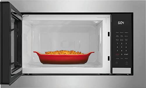 Frigidaire GMBS3068AF Gallery Series 24 Inch Built-In Microwave Oven with 1100 Cooking Watts, 2.2 cu. ft. Capacity, Sensor Cook, 10 Power Levels, Interior Microwave LED Lighting, Stainless Steel