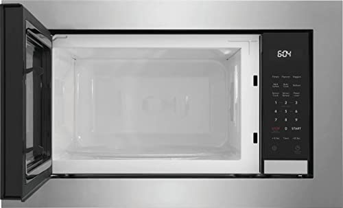 Frigidaire GMBS3068AF Gallery Series 24 Inch Built-In Microwave Oven with 1100 Cooking Watts, 2.2 cu. ft. Capacity, Sensor Cook, 10 Power Levels, Interior Microwave LED Lighting, Stainless Steel